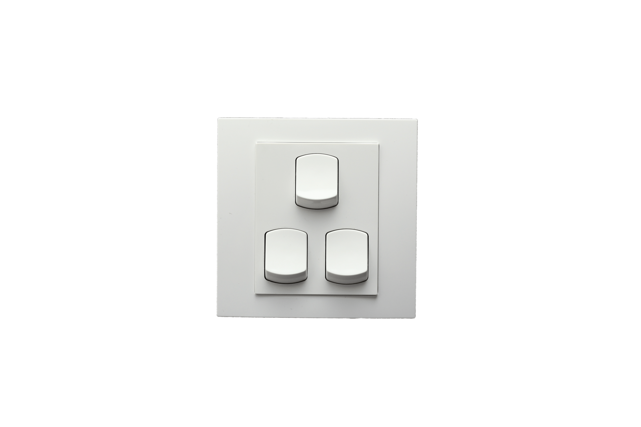 Switch 3 Gang 2 Way 10A SWL5032 LWD - Rayon D'or